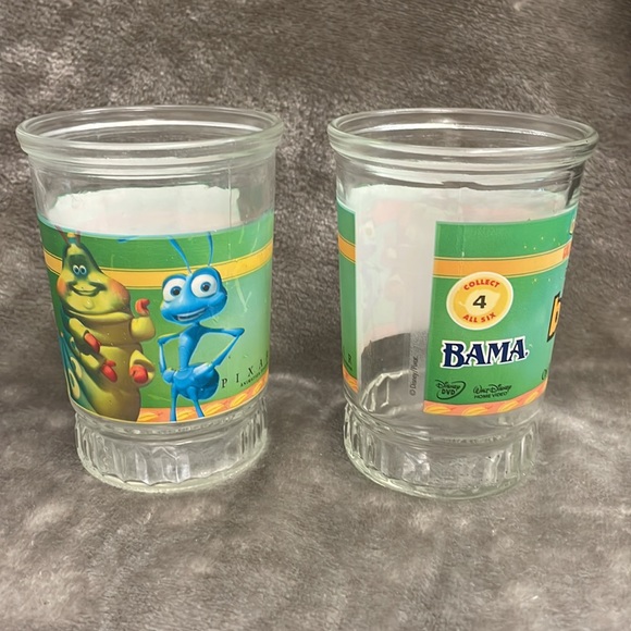 Disney | Dining | Lot Of 2 Walt Disney Pixar A Bugs Life Collectors ...